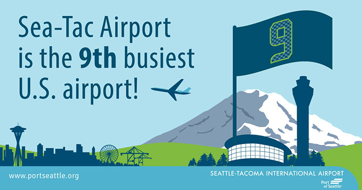 Record 2016 Passenger Travel Vaults Sea-Tac Airport to 9th Busiest in U ...